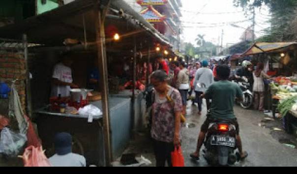 Pasar Gondangdia Jakarta Ditutup Karena Seorang Pedagang Positif Covid-19