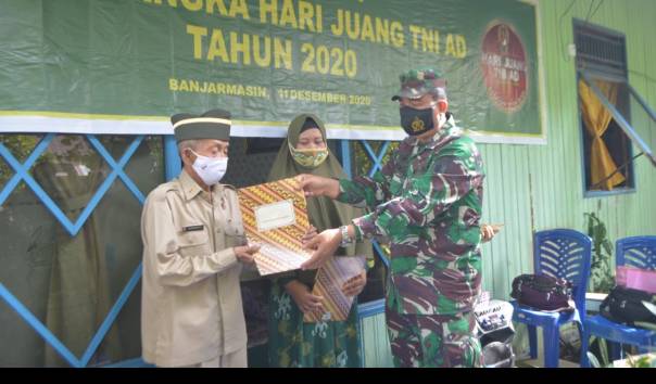 Anjangsana ke Keluarga Veteran dan Warakawuri, Korem 101/ Antasari ...