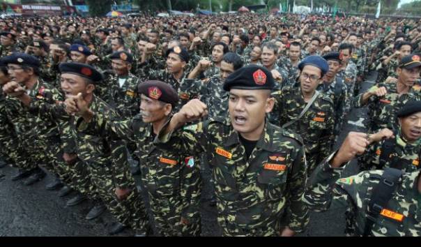 Amankan Natal 2024, Anggota GP Ansor dan Banser Turut Jaga Gereja