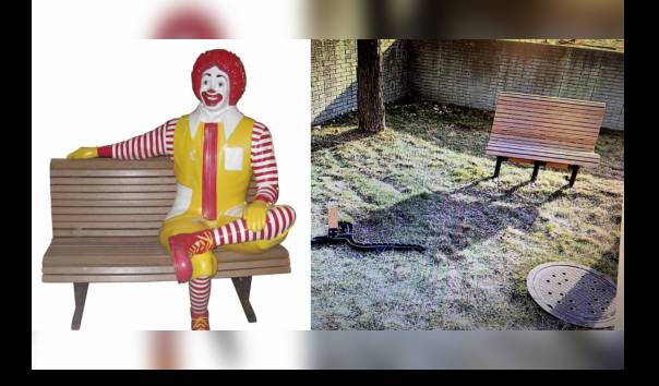 Patung Ikonik Ronald McDonald Dicuri, Bagi yang Menemukan Diberi ...