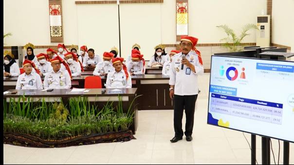 Kanwil Kemenkumham Sulsel Ikuti Desk Evaluasi Oleh TPI