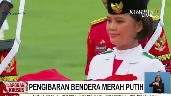 Sosok I Dewa Ayu Firsty Meita Dewanggi, Pembawa Baki Bendera Merah ...