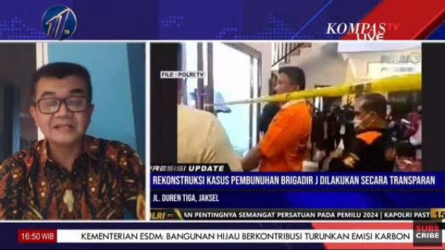 Psikolog Forensik Sebut Tayangan Rekonstruksi Tidak Bisa Ungkap Motif Pembunuhan Brigadir J
