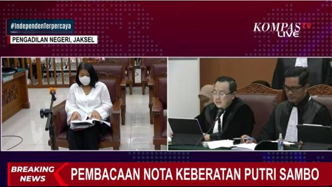 Bacakan Eksepsi Putri Candrawathi Kuasa Hukum Dakwaan Jpu Berdasar Asumsi