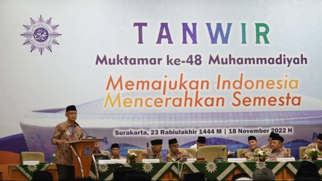 Tanwir Resmi Dibuka, Ini 92 Nama Calon Sementara Pimpinan Muhammadiyah
