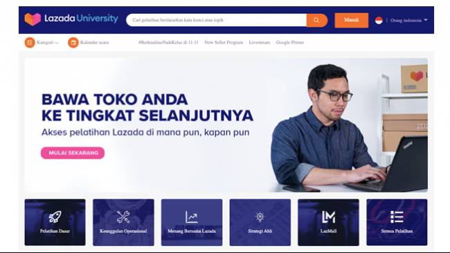 Lazada University, Sarana Edukasi Khusus Seller dari Lazada