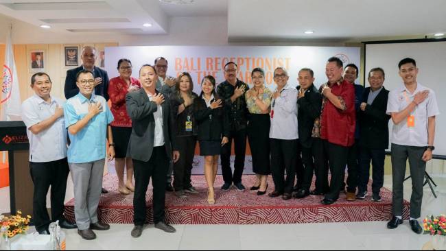Indonesia HFLA Bali Chapter, Bangkitkan Kembali Bali Receptionist Of The Year 2022