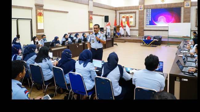 Kakanwil Kemenkumham Sulsel Bekali Teknik Pengelolaan Anggaran Kepada Tim Pendamping Satker