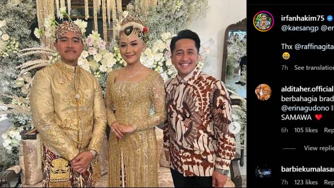 Cerita Irvan Hakim Dapat 2 Undangan Pernikahan Kaesang, ke Solo Numpang Jet Pribadi Raffi Ahmad
