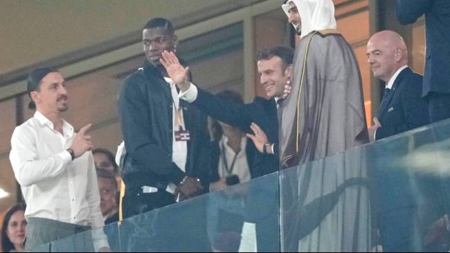Macron, Pogba dan Ibrahimovic Nonton Langsung Final Piala Dunia 2022 ...