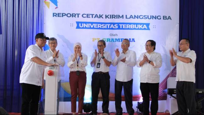 Luncurkan Program Paramita, Universitas Terbuka Kunjungi Kompas Gramedia