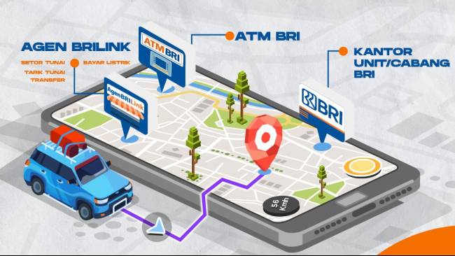 Cek Lokasi dan Jam Operasional ATM BRI, Unit Kerja, dan Agen BRILink di ...