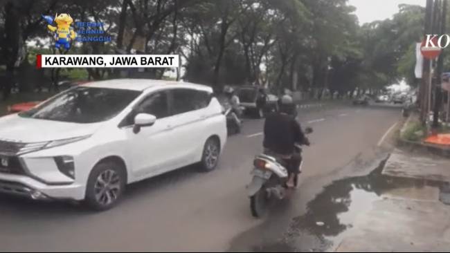 Kondisi Terkini Jalur Arteri Karawang dan 3 Titik Lokasi yang Perlu Diwaspadai Pemudik 18 April 2023