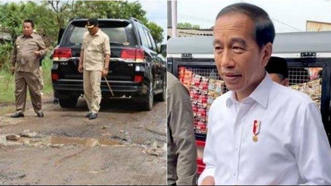Jokowi Tak Cuma Cek Jalan Rusak yang Viral, tapi Juga Lakukan Ini di Lampung