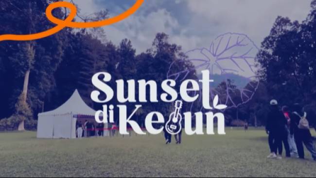 Sunset di Kebun, Gelaran Musik yang Mengajak Anak Muda untuk Mencintai Alam