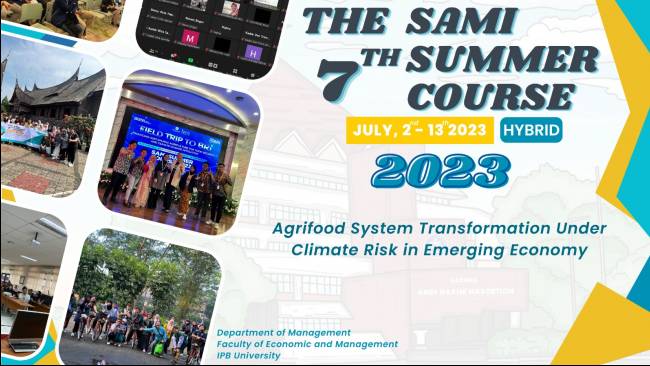 IPB SAMI Summer Course 2023 Libatkan Mahasiswa Unggulan Nasional dan ...