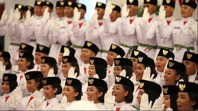 Update Daftar Anggota Paskibraka Nasional 2023 yang Resmi Bertugas di Upacara HUT ke-78 RI Hari Ini