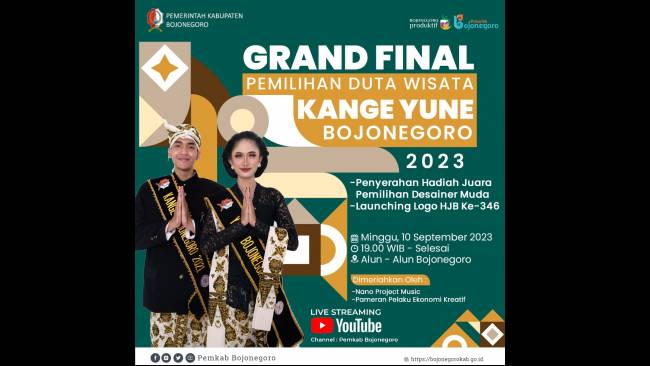Ajang Spektakuler, Grand Final Pemilihan Kange Yune Bojonegoro 2023
