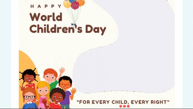 Kumpulan Twibbon dan Ucapan Hari Anak Sedunia 2023 dalam Bahasa Inggris dan Indonesia