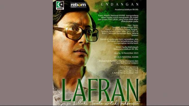 KAHMI Rilis Film Lafran, Tandai 6 Tahun Penetapan Lafran Pane sebagai ...