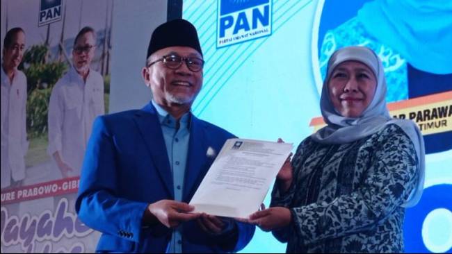 PAN Dukung Khofifah di Pilkada Jawa Timur, Zulhas: Wakilnya Terserah Beliau