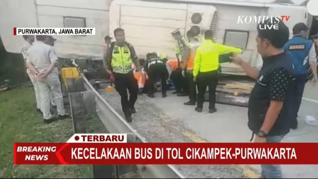 Update Jumlah Korban Meninggal Dunia Kecelakaan Bus Tol Cikampek-Purwakarta: 12 Orang Tewas