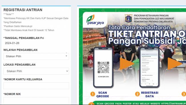 Cara Cek Barcode Antrean Online KJP Pasar Jaya Oktober 2025
