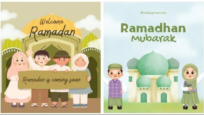 Cara Membuat Poster Ramadan 2024, Link Download untuk Anak TK dan SD ...