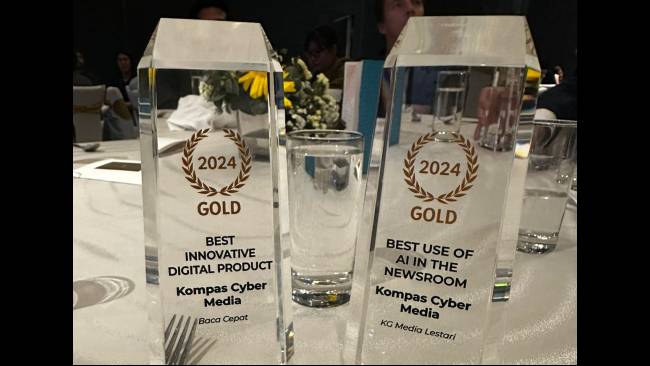 Kompas.com Sabet Dua Penghargaan dari WAN IFRA Digital Media Awards ...