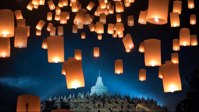 Link dan Cara Beli Tiket Nonton Lampion di Candi Borobudur Saat Waisak 2025, Harga Rp50.000
