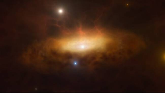 Astronom Temukan Kebangkitan Lubang Hitam Raksasa di Galaksi SDSS1335+0728