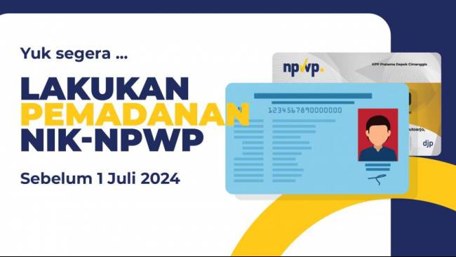 Penerapan NIK sebagai NPWP Resmi Berlaku per 1 Juli 2024