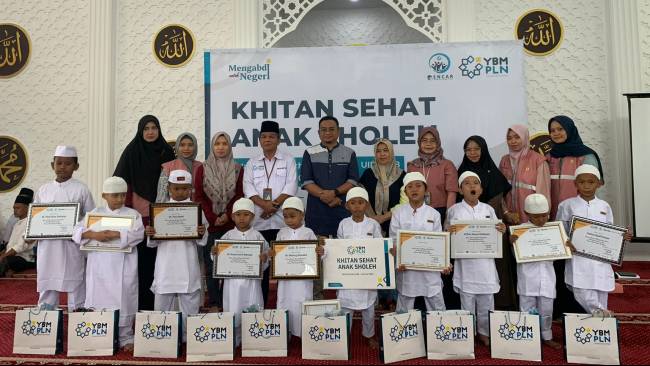 Yayasan Baitul Maal PLN UID S2JB Gelar Khitanan Masal