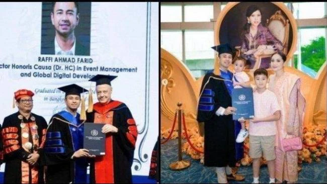 Beri Gelar Doktor Honoris Causa ke Raffi Ahmad, UIPM Akui Tak Punya ...