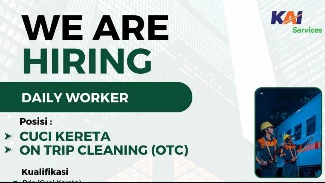 KAI Services Buka Banyak Lowongan Kerja November 2024 untuk SMA/SMK, 45 ...