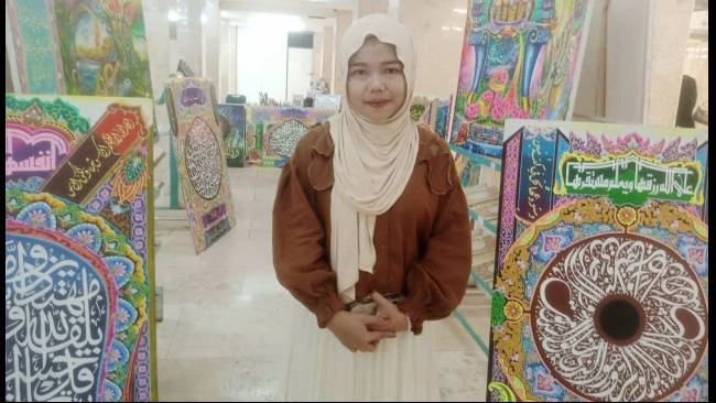Cerita Sariani Menggeluti Kaligrafi sejak SMA, Rela Tinggalkan Kampung Halaman