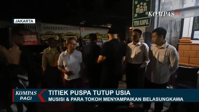 Wisma Puspa Dipenuhi Karangan Bunga, Titiek Puspa Dimakamkan di TPU ...