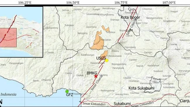 Apa Itu Sesar Citarik yang Jadi Penyebab Gempa Bumi Bogor 10 April 2025?