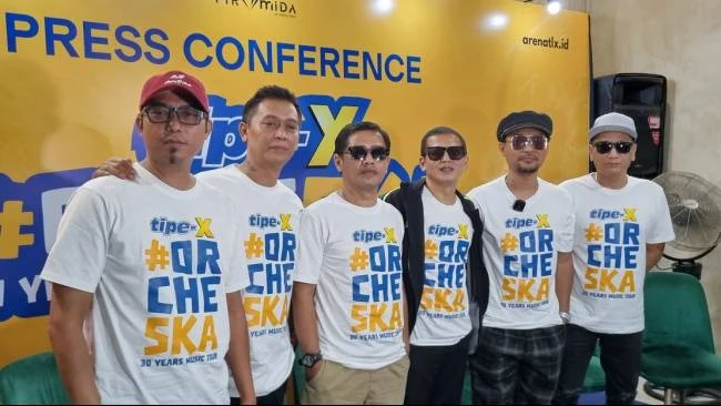 Tipe-X Gelar Tur Orcheska , Siap Gebrak 30 Kota dengan Paduan Musik Ska ...
