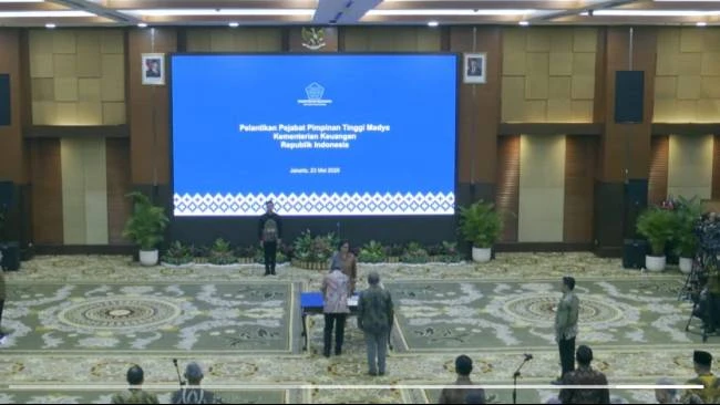 Sri Mulyani Lantik 22 Pejabat Kemenkeu Hari Ini, Berikut Daftar Namanya