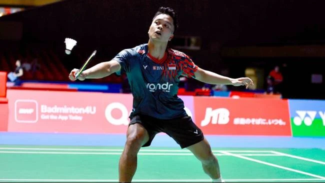 Japan Open 2025: Ginting Tersingkir di Laga Comeback usai Dikalahkan Kodai Naraoka