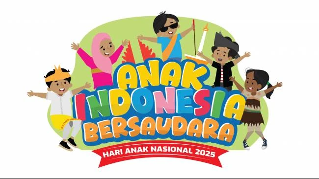 Link Unduh dan Makna Logo Hari Anak Nasional 2025, Ini Filosofinya