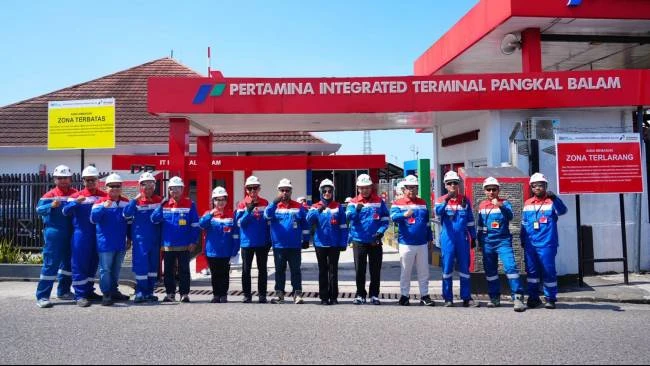 Dewan Komisaris Pertamina Patra Niaga Tinjau Ketahanan Energi di Kepulauan Bangka Belitung