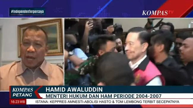 Hamid Awaluddin: Amnesti Itu Pasti Ada Bau Politiknya