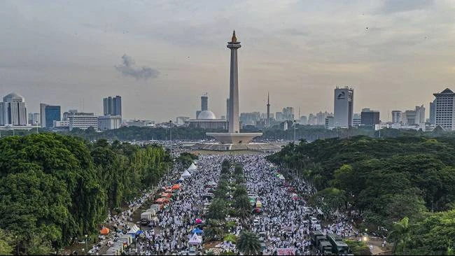 Reuni 212 Hari Ini di Monas: Dishub DKI Alihkan Arus Lalu Lintas, Ini ...
