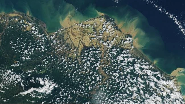 NASA Rilis Citra Satelit Banjir Sumatera Akibat Siklon Senyar, Terlihat ...