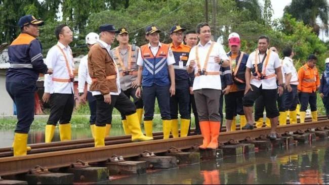 Ancaman Banjir di Jalur KA Jateng saat Mudik, Kemenhub Siagakan Patroli ...