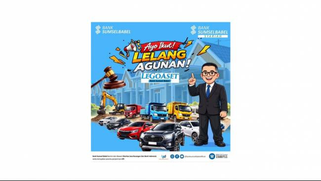 Bank Sumsel Babel Gelar Lelang Serentak, Dorong Optimalisasi Aset dan ...