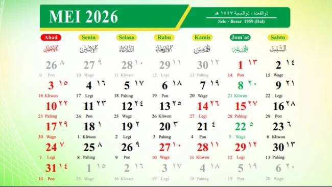 Ada Long Weekend Mei 2026 Pekan Ini, Masyarakat Nikmati Libur Panjang ...