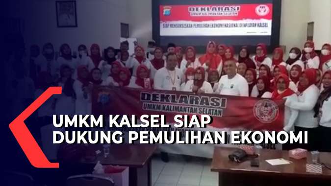 Polda Kalsel dan GKN Dorong Peran UMKM untuk Pemulihan Ekonomi Nasional